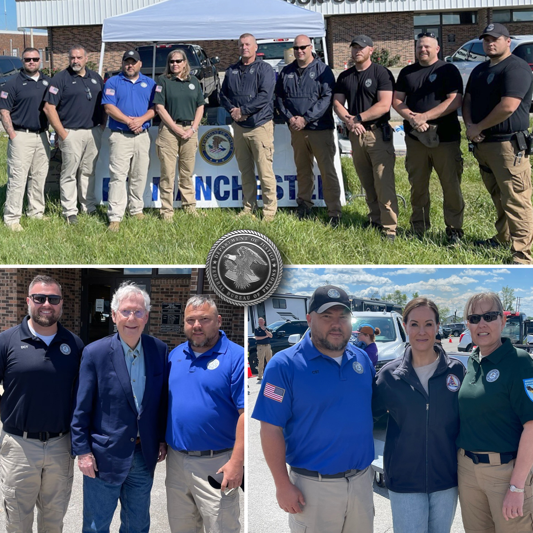 BOP: BOP Staff Lead Relief Efforts in Laurel County (KY)