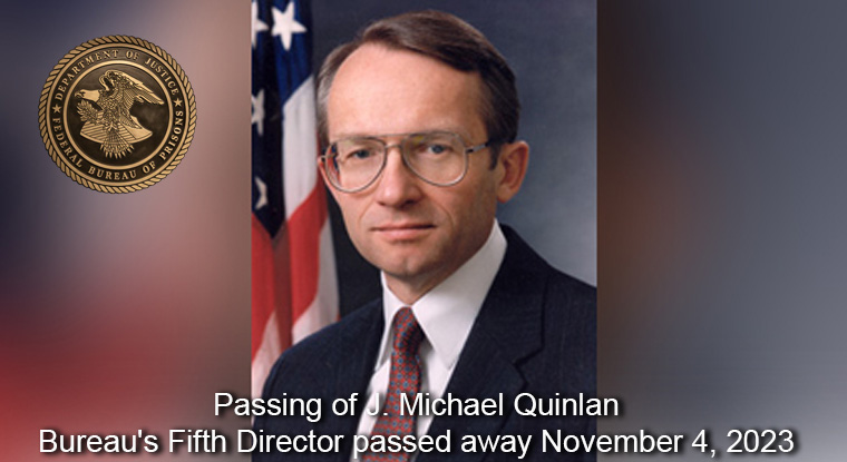 BOP: Passing of J. Michael Quinlan